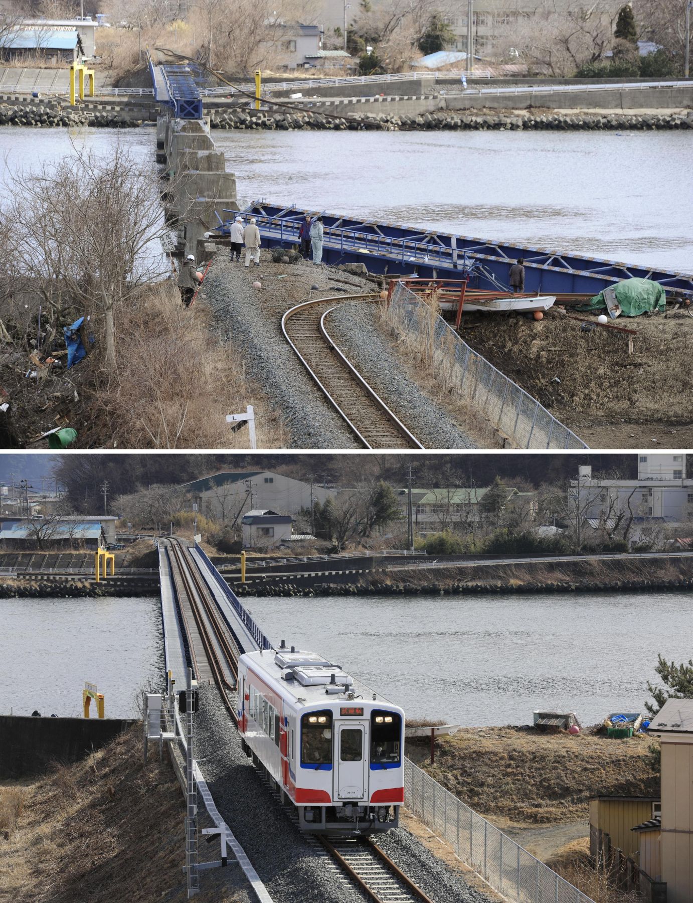 Japan Tsunami-Hit Sanriku Railway In Tohoku Resumes Full Operations ...