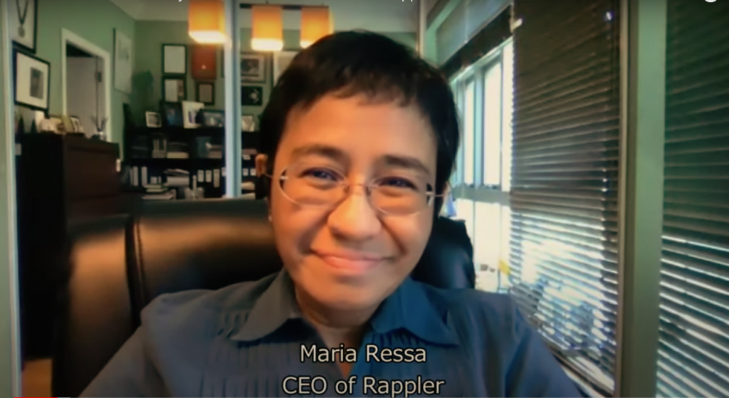 Maria Ressa: ‘We Hold Power to Account — That’s the Reason We Were ...