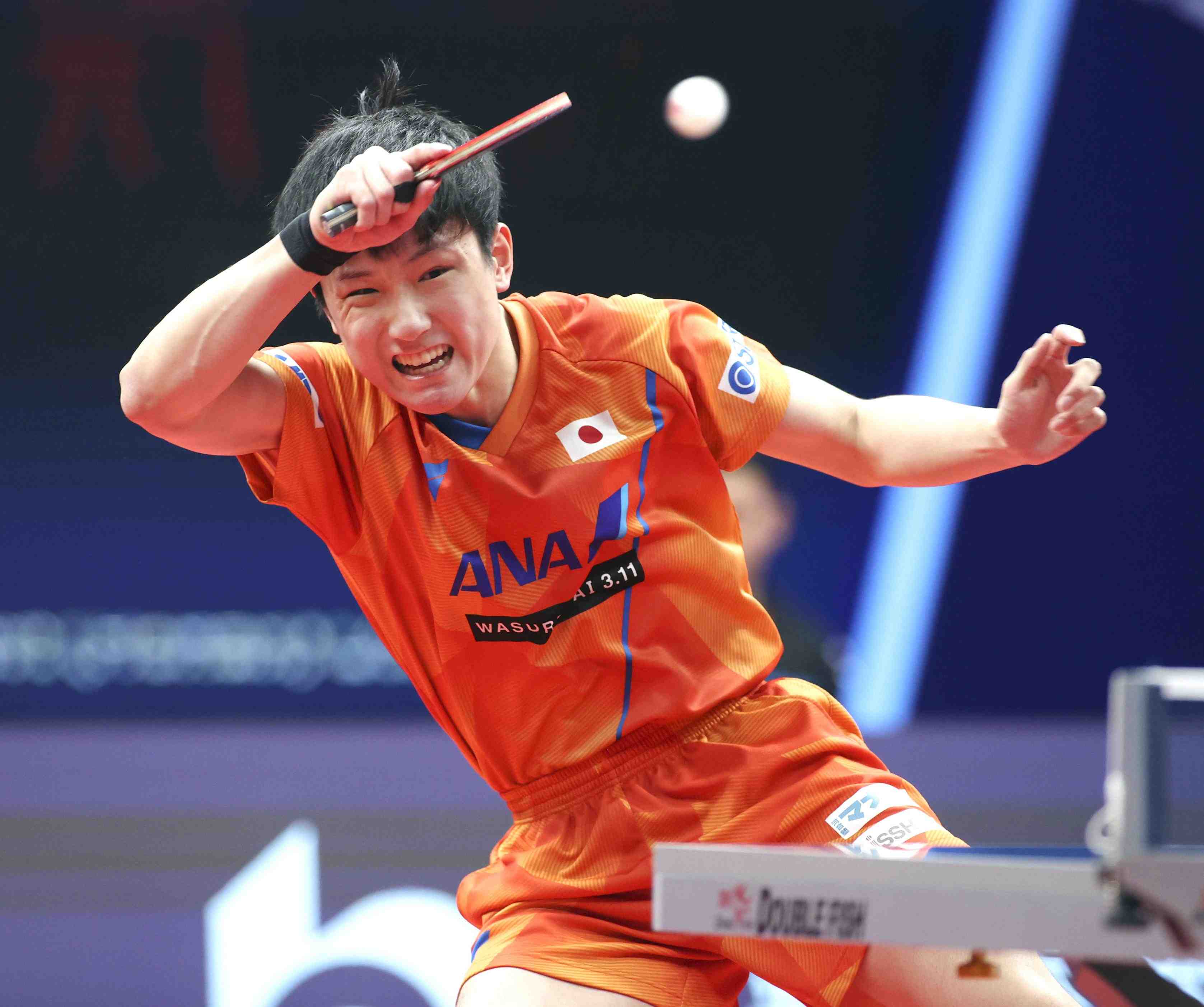 ITTF Finals in China on Thursday, men's world No. 4 Tomokazu Harimoto ...