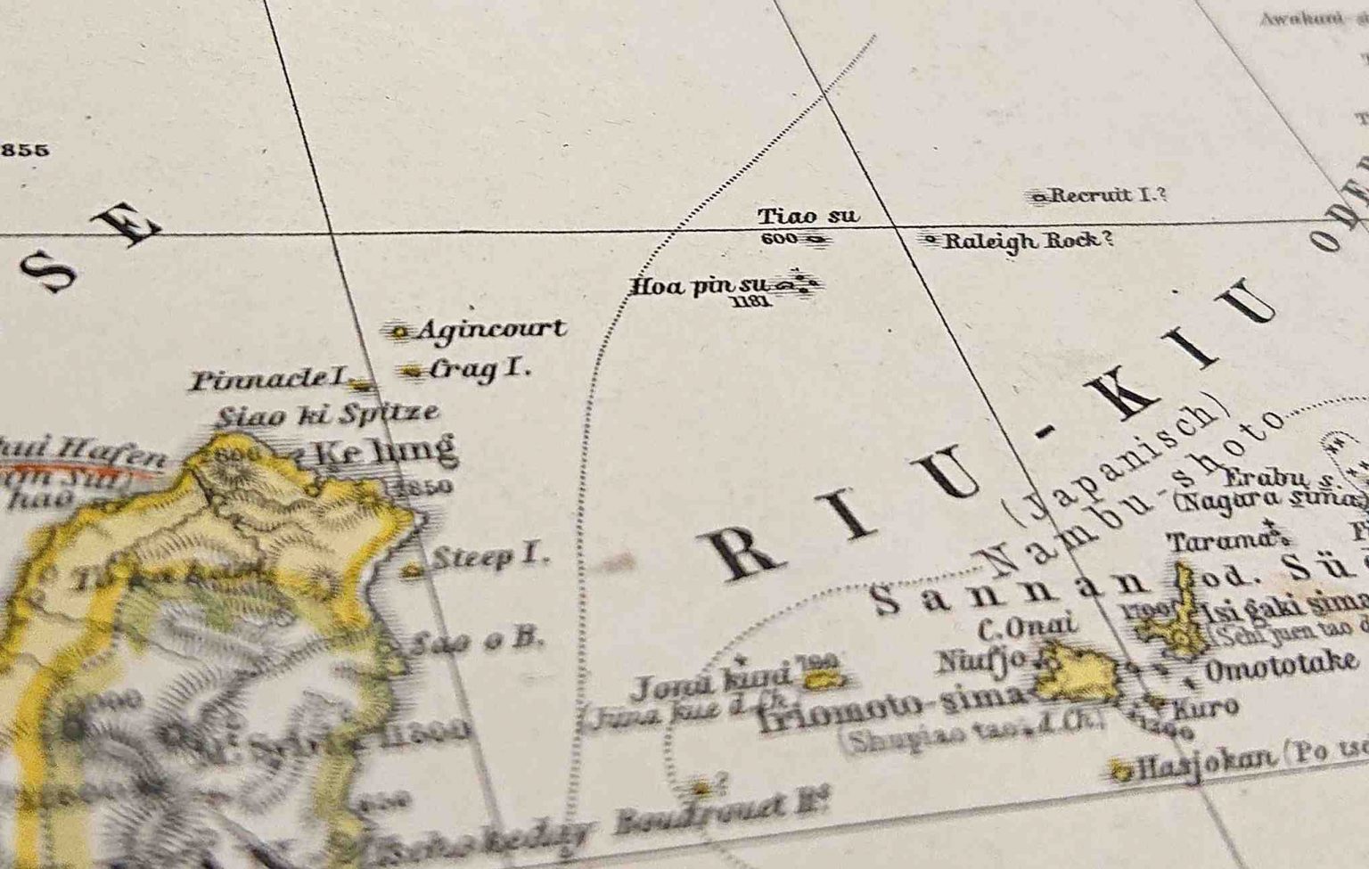 Japan’s Islands: Vintage Maps from Britain, Germany Refute China’s ...