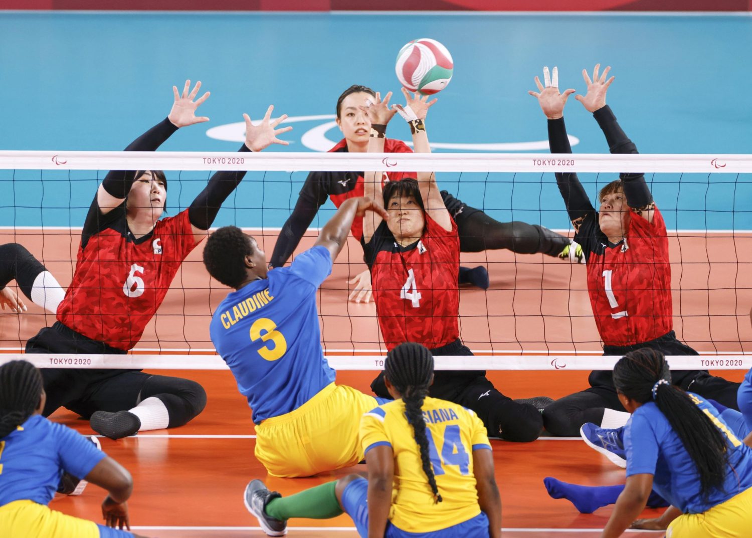 Sitting Volleyball Rwanda Vs Japan | JAPAN Forward