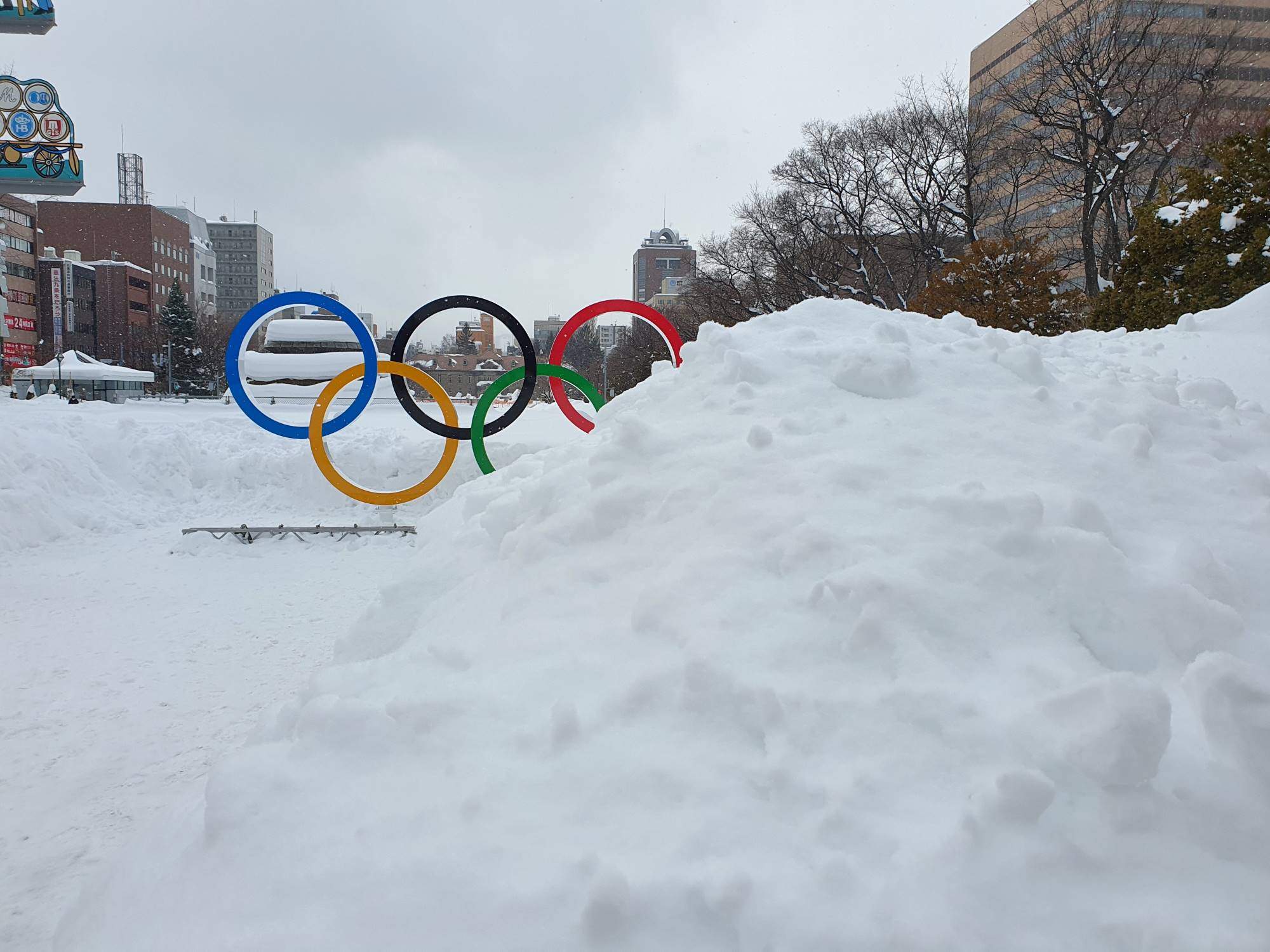 Sapporo is Snowed In, and it's All Natural