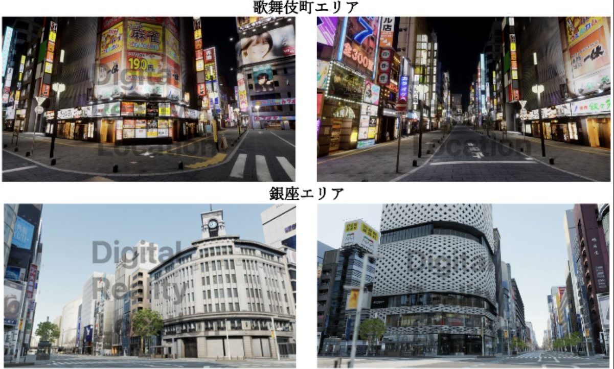 Shibuya Crossing, Ginza 4-Chome and More Become Picture-Perfect CGI ...
