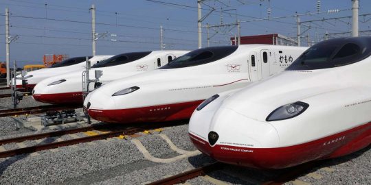 [Hidden Wonders of Japan] ‘Kamome’ Bullet Trains Stand by for New ...