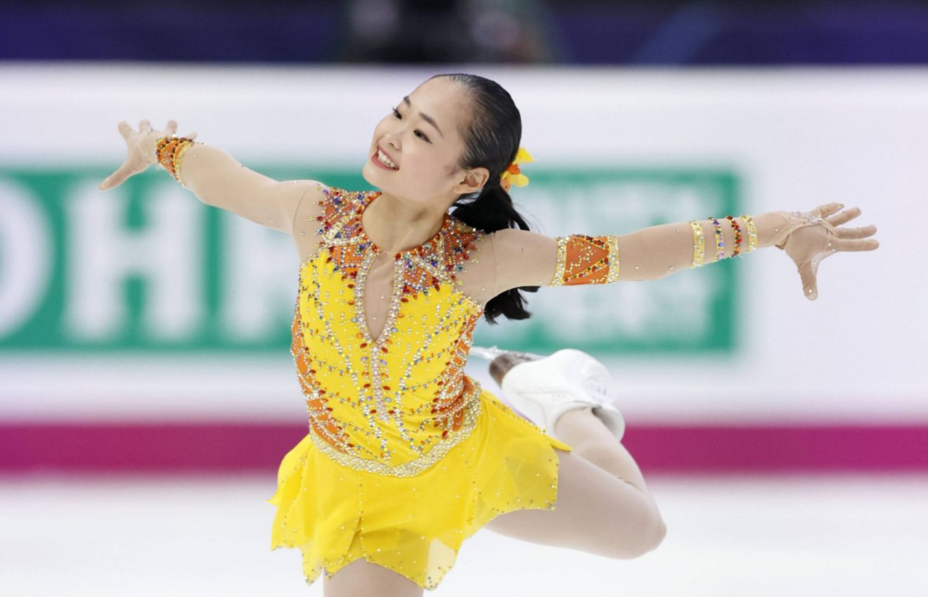 Mao Shimada Leads After the Short Program at the Junior Grand Prix ...