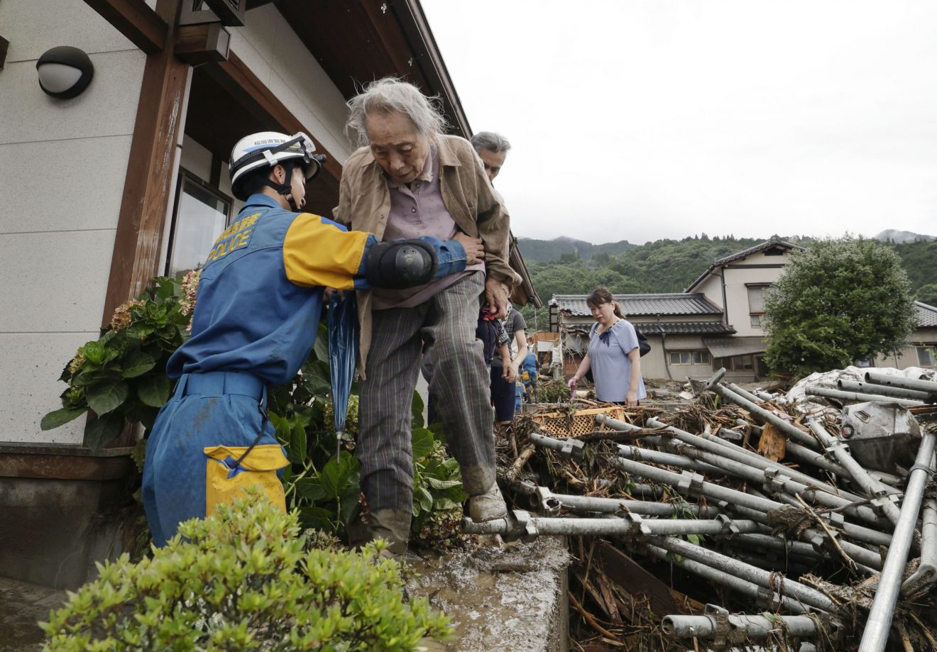 PHOTOS | Kyushu Rain: Rescue Operations Continue as Death Toll Rises | JAPAN Forward