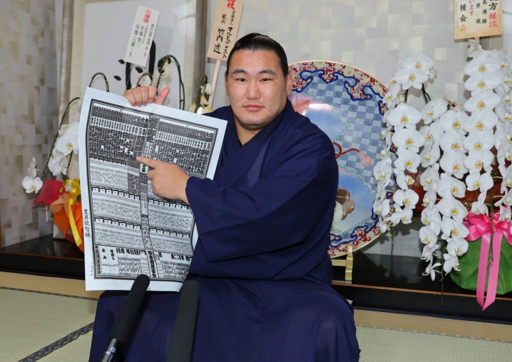 Newly Promoted Ozeki Hoshoryu in the Spotlight at Autumn Basho | JAPAN ...